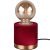 judith-tafellamp-fluweel-rood-koper-Led-lamp-11cm